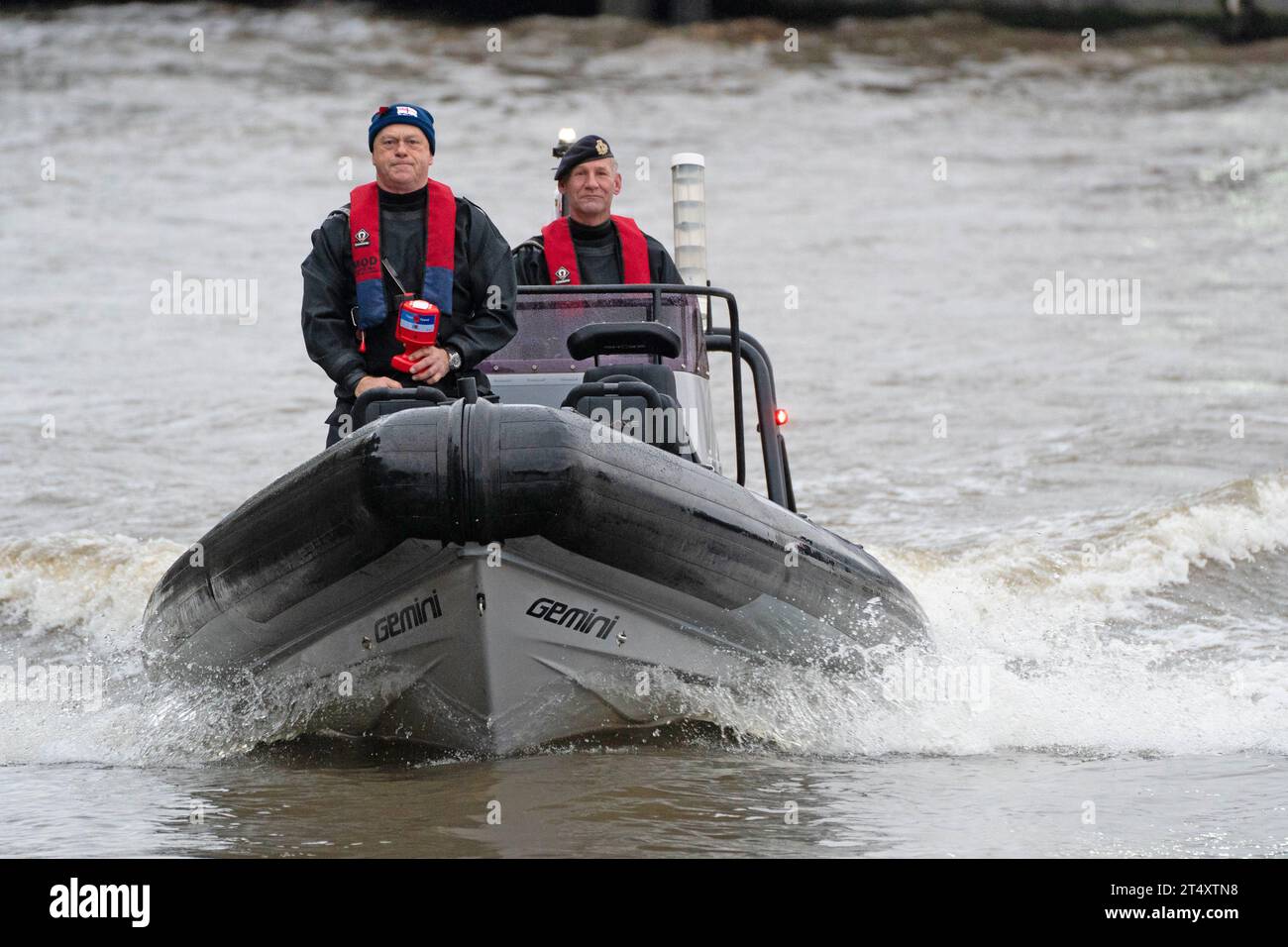 TV presenter and actor Ross Kemp (left) at the launch of London Poppy ...