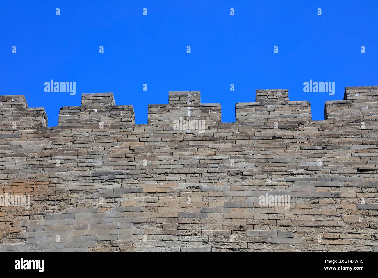 Forbidden City Wall under the blue sky Stock Photo - Alamy