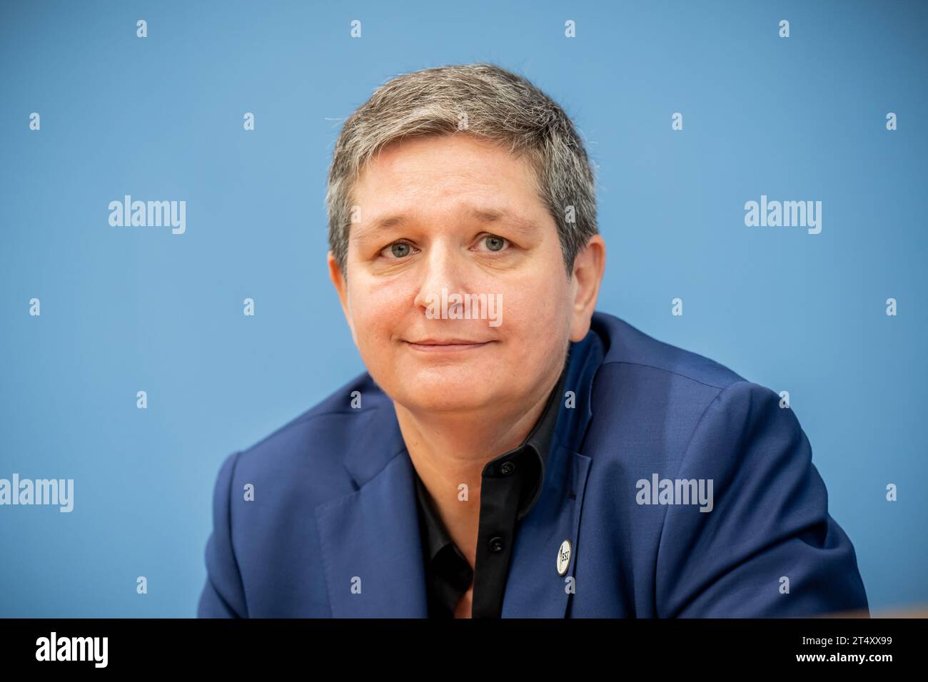 Berlin, Germany. 02nd Nov, 2023. Claudia Plattner (l), President of the ...