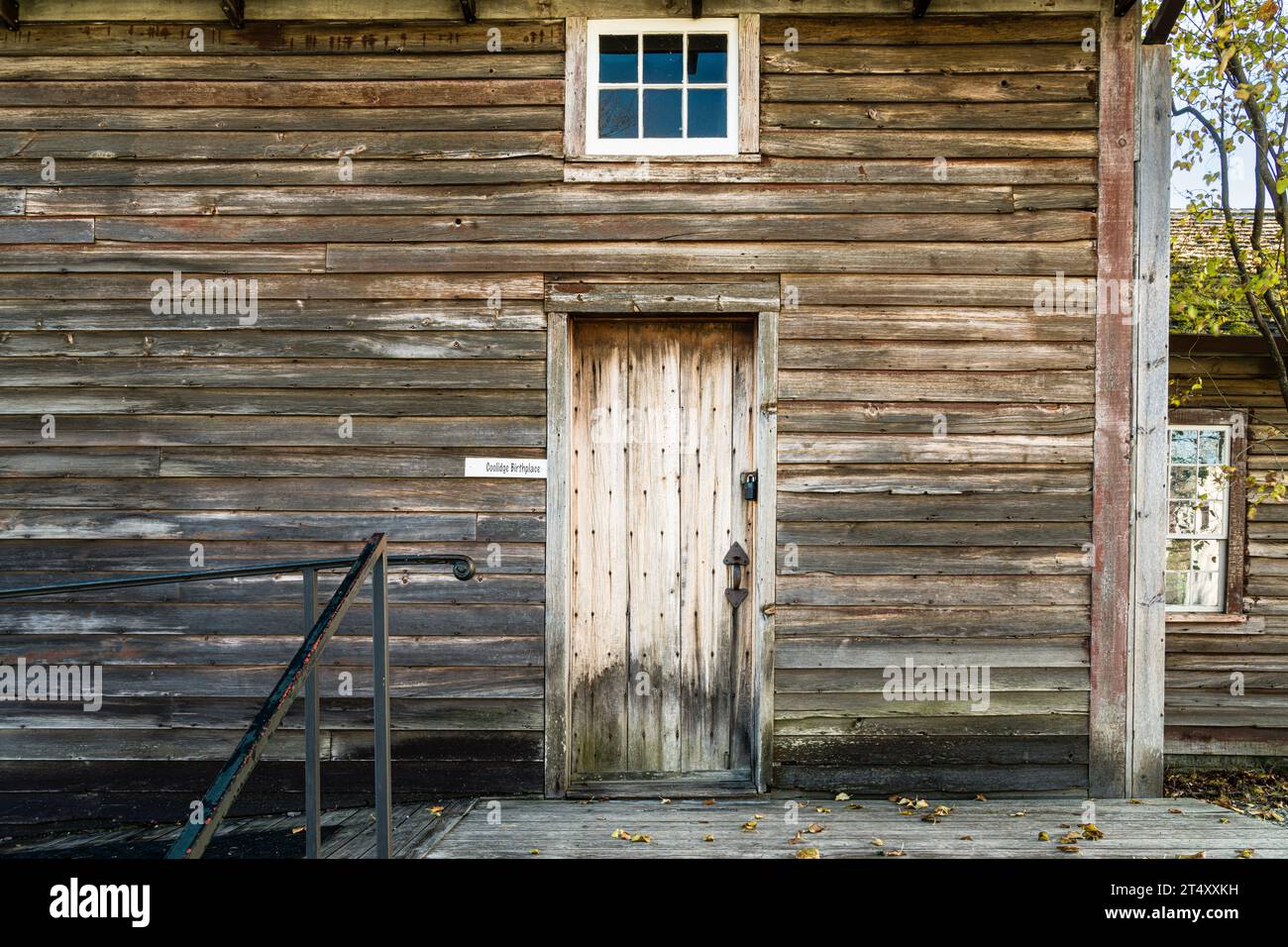 Calvin Coolidge Birthplace Calvin Coolidge Homestead District Plymouth ...