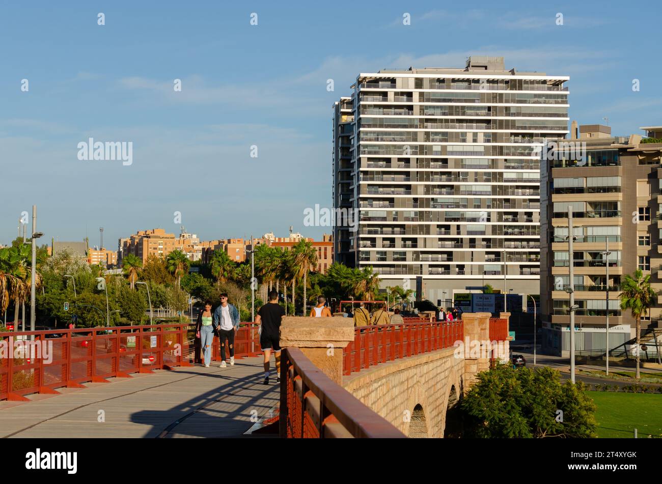 ALMERIA, SPAIN - 01 NOVEMBER 2023 Cable Ingles, the English pier in ...