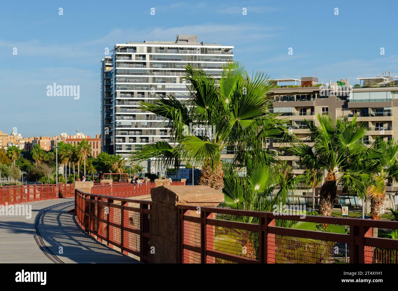 ALMERIA, SPAIN - 01 NOVEMBER 2023 Cable Ingles, the English pier in ...