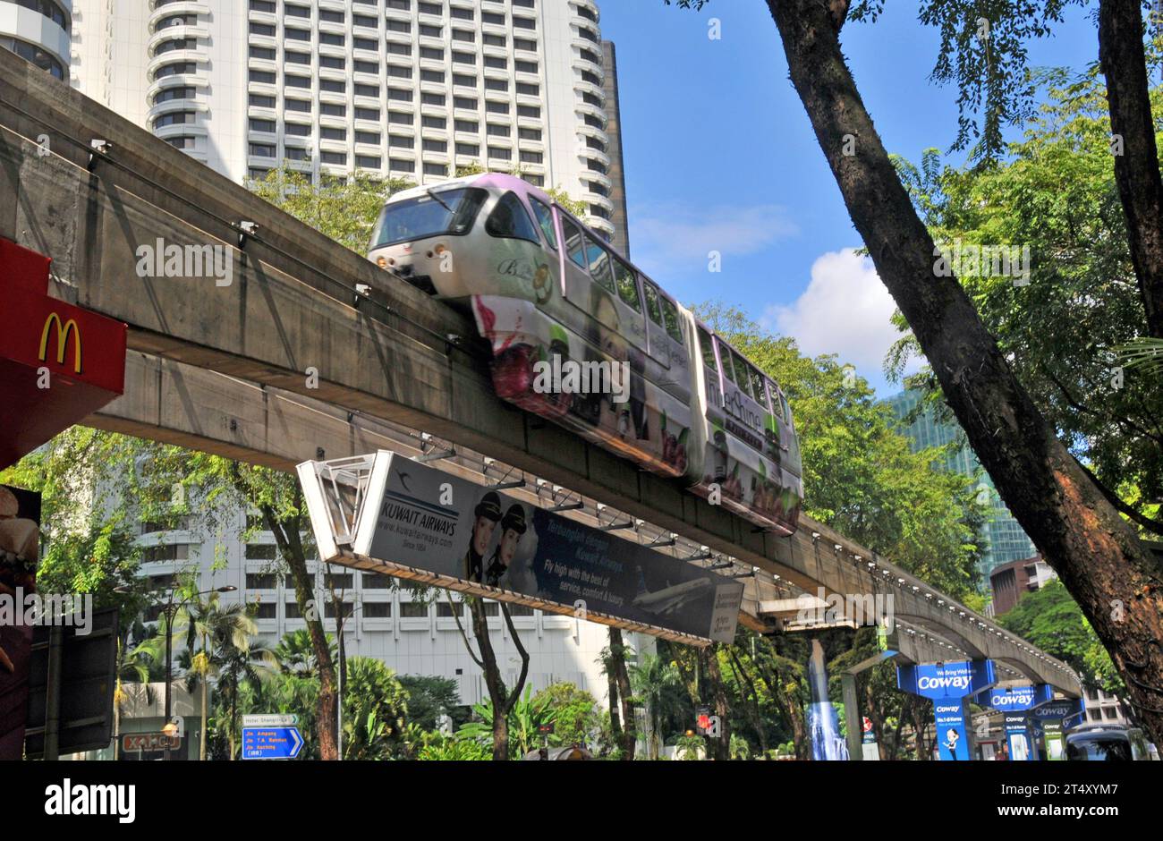 sky train, Kuala Lumpur, Malaysia Stock Photo - Alamy