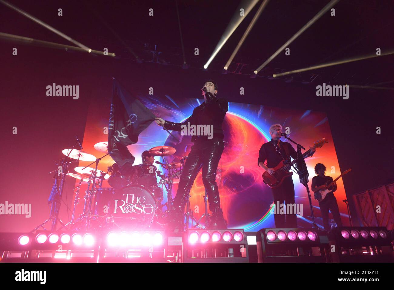 MIAMI, FLORIDA - OCTOBER 31: Lee Ha-joon, Park Do-joon, Lee Jae-hyeong ...