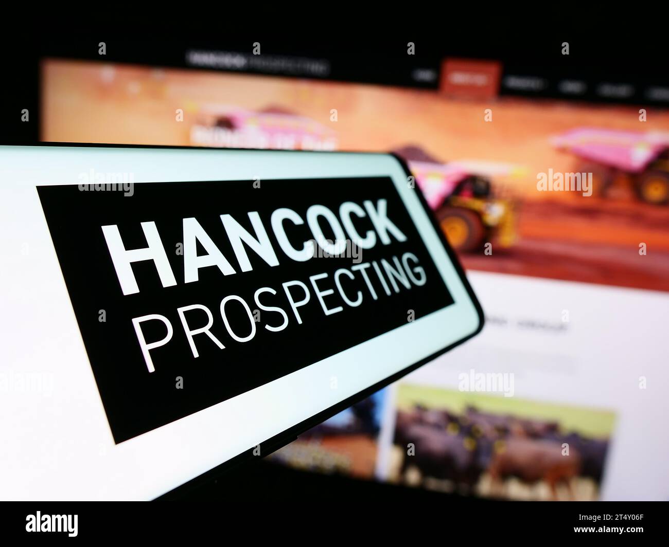 Hancock prospecting logo hi-res stock photography and images - Alamy