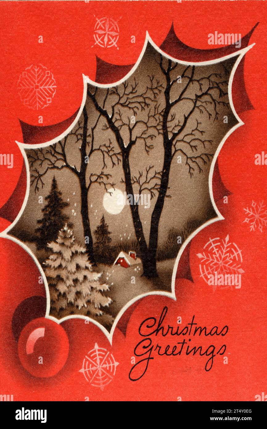 1940s Christmas Cards