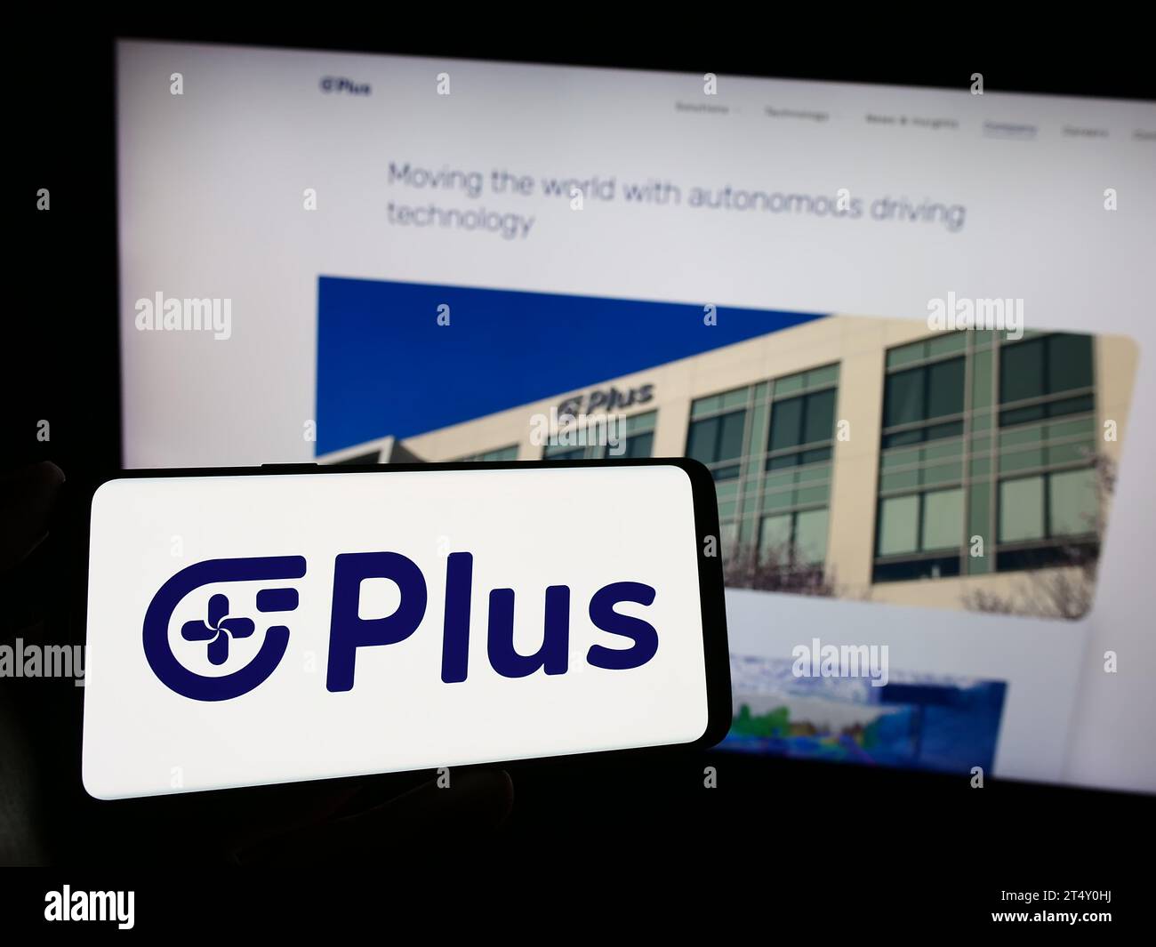 Plusai logo hi-res stock photography and images - Alamy