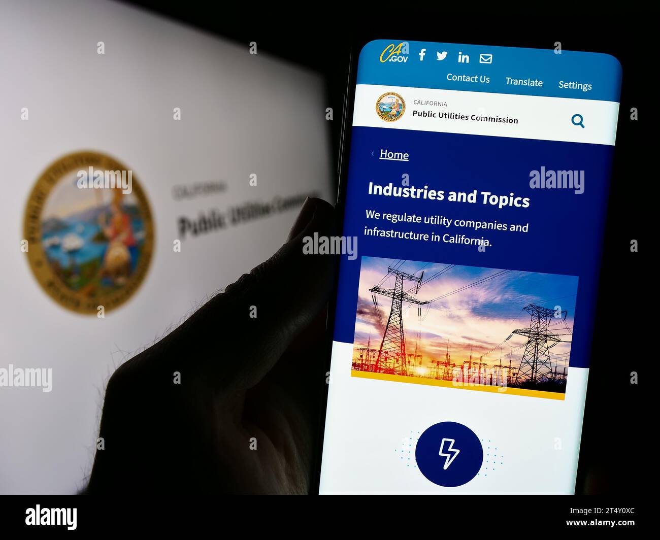 Public utilities hi-res stock photography and images - Alamy