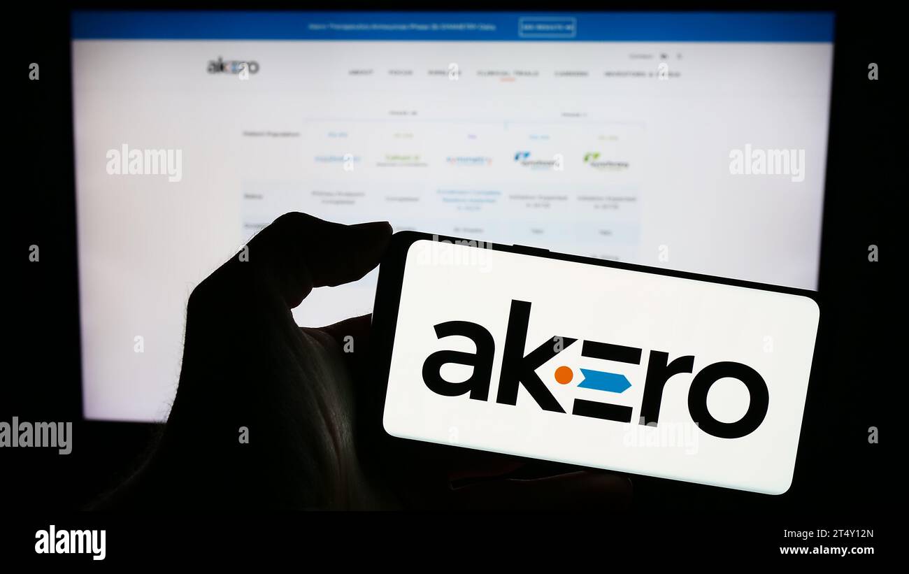 Akero logo hi-res stock photography and images - Alamy