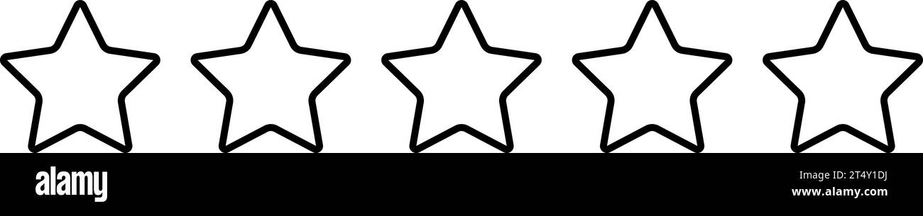 Zero star rating icon Royalty Free Vector Image Stock Vector Image ...