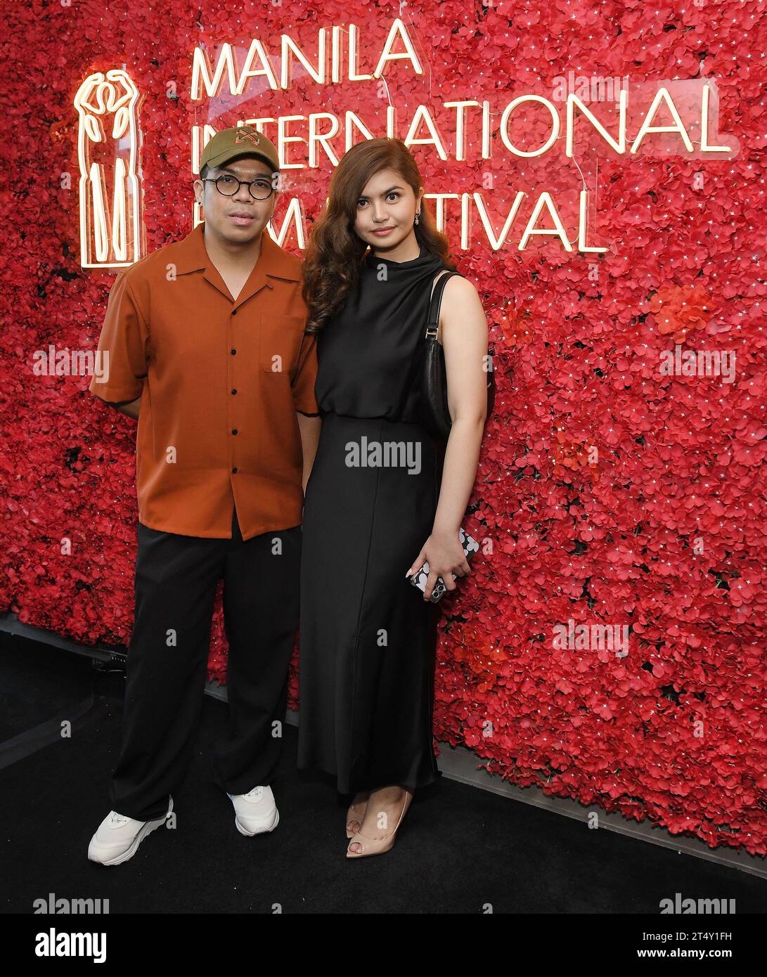 Los Angeles, USA. 01st Nov, 2023. (L-R) Director JP Habac Jr. and Eisel ...