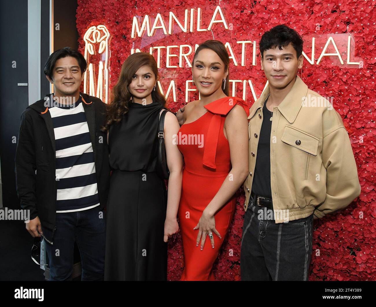 Los Angeles, USA. 01st Nov, 2023. (L-R) Actors from the Philippines ...