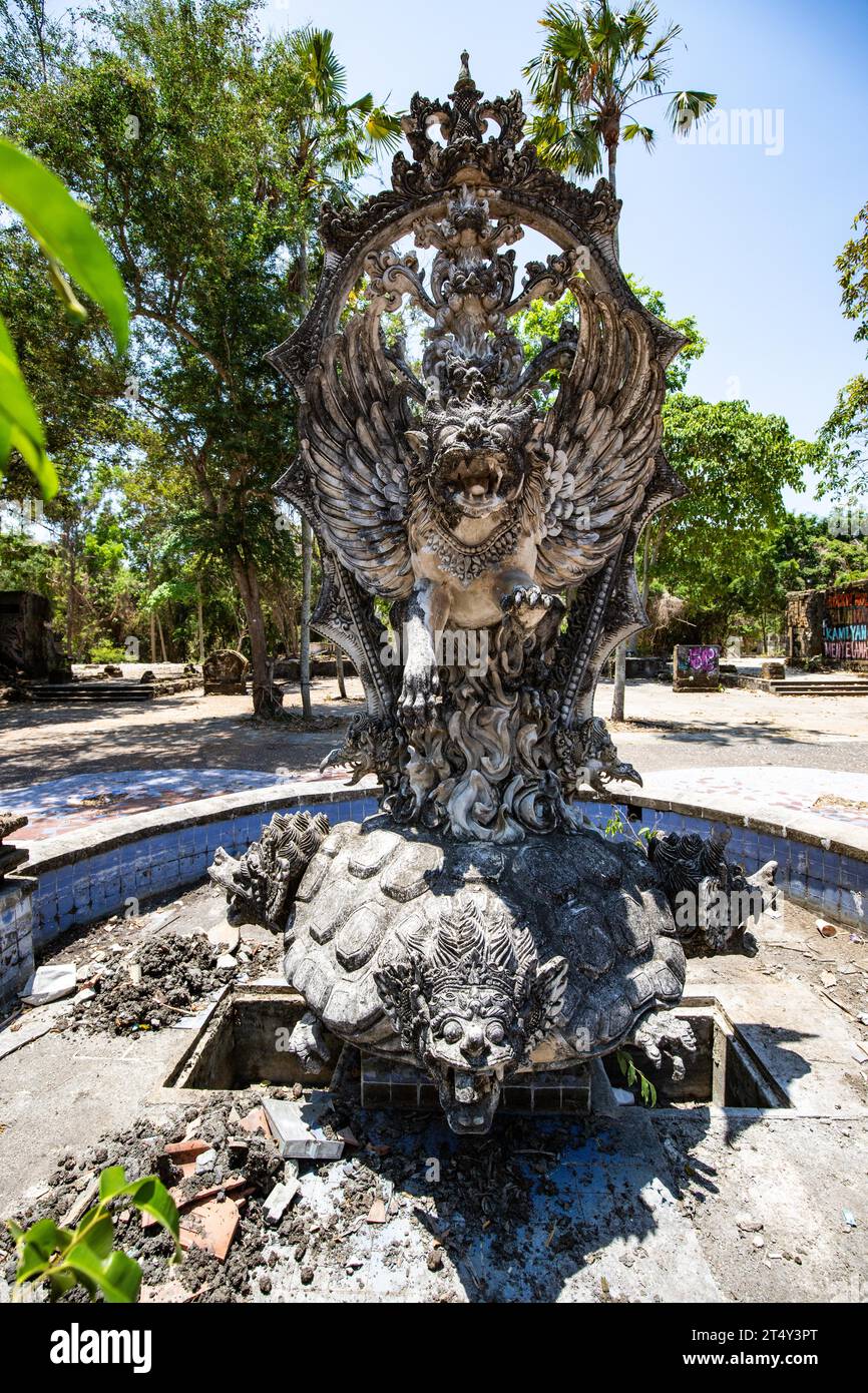 A former water and amusement park reclaimed by nature, Lost Place ...
