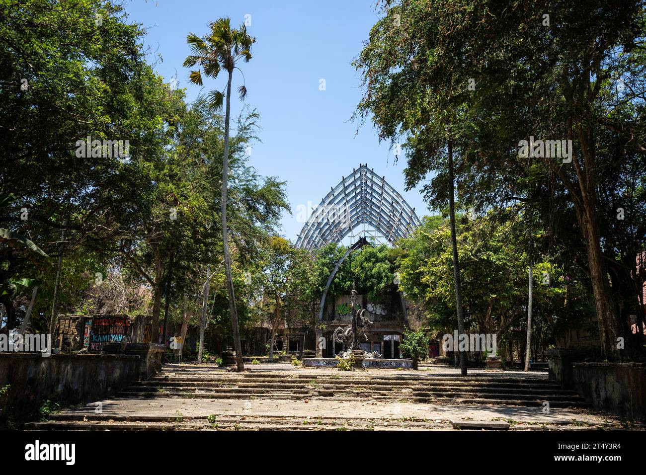 A former water and amusement park reclaimed by nature, Lost Place ...