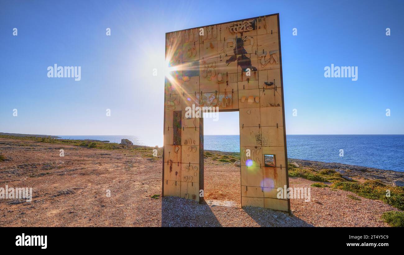 Backlight, HDR, sun as star, super wide angle, artwork, Porta d'Europa ...
