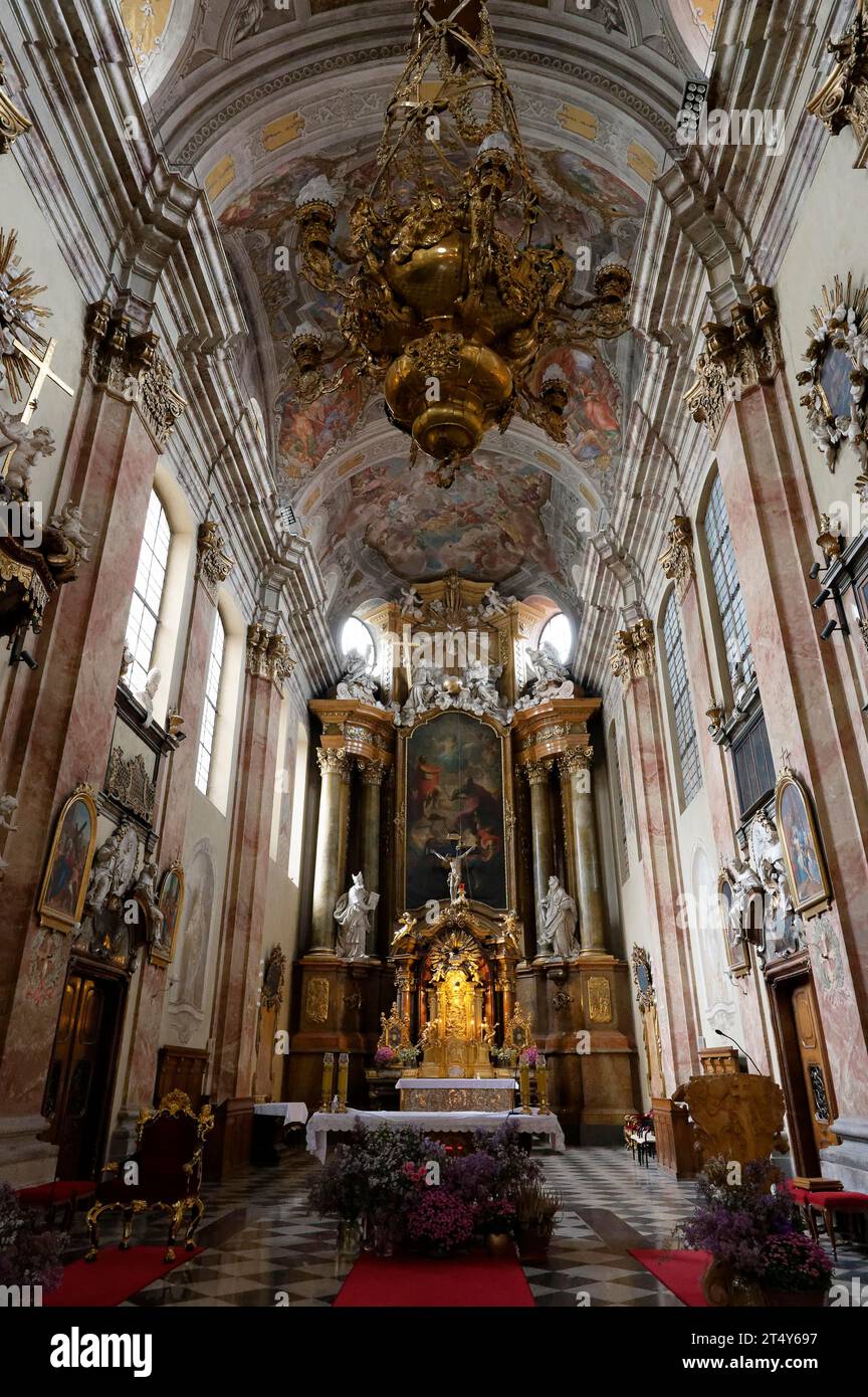Moravian church interior hi-res stock photography and images - Alamy