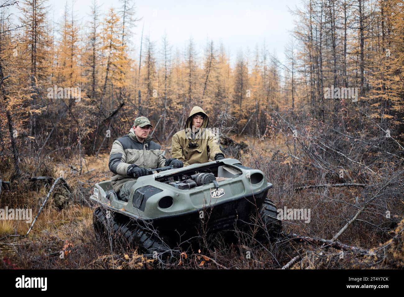 Ranger, Pleistocene Park, Chersky, Yakutia, Russia Stock Photo - Alamy