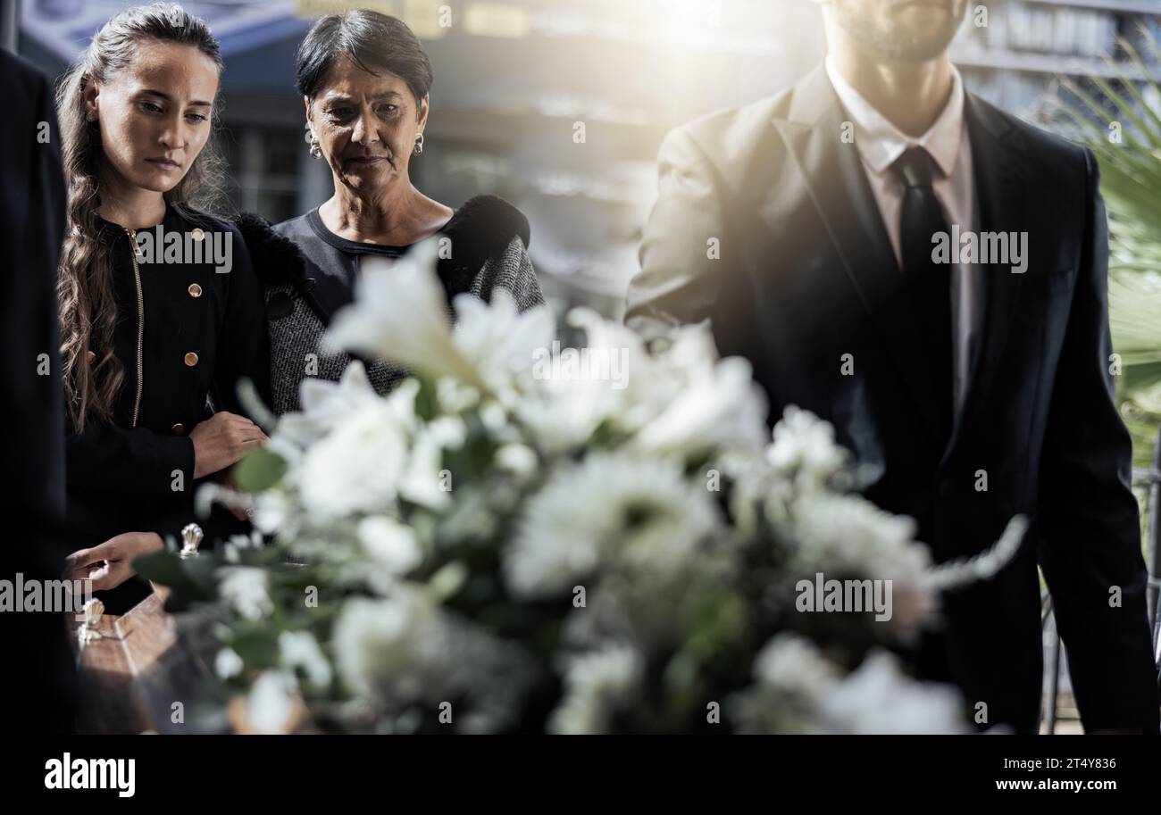 Standing looking coffin death sadness hi-res stock photography and ...