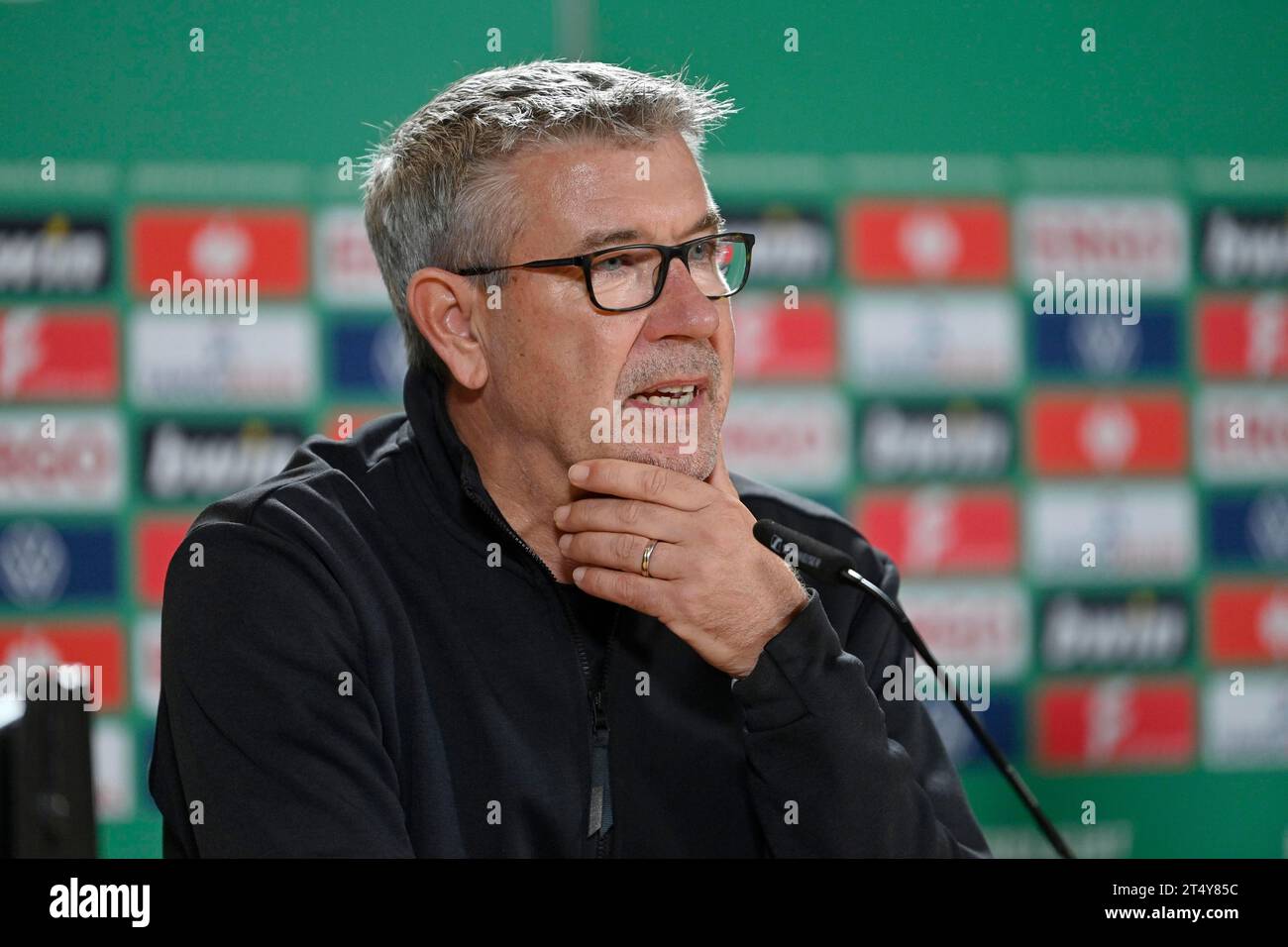 DFB Cup, press conference, PK coach coach Urs fisherman 1. FC Union ...