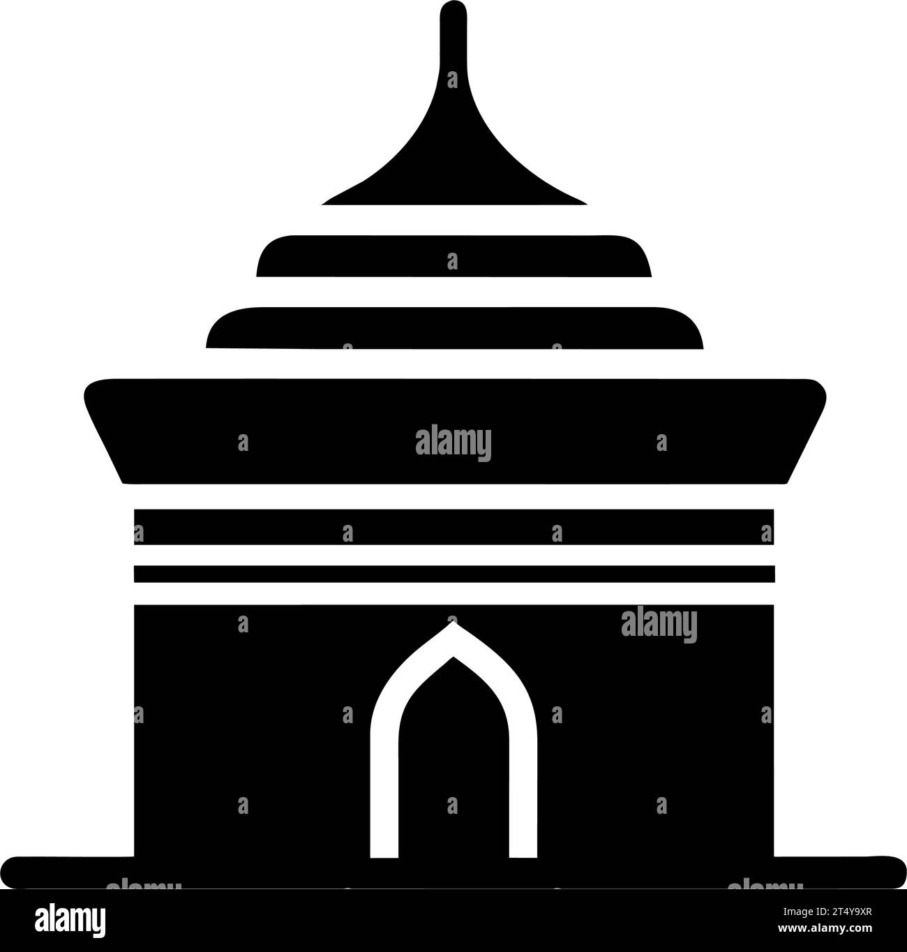 Islamic palace Stock Vector Images - Alamy