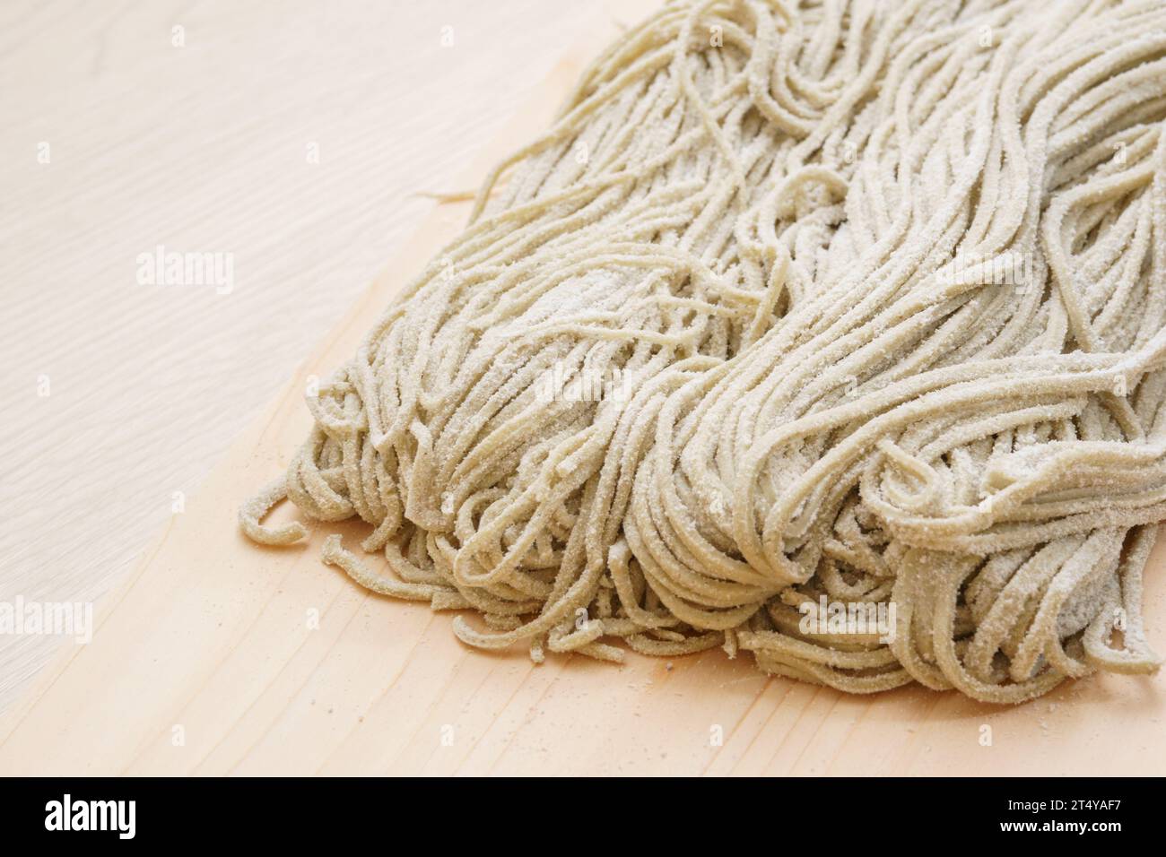Raw buckwheat noodles hi-res stock photography and images - Alamy