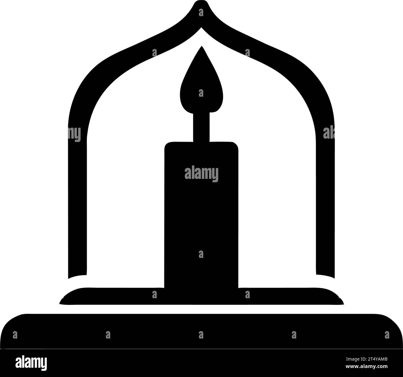 islam candle illustration Stock Vector Image & Art - Alamy