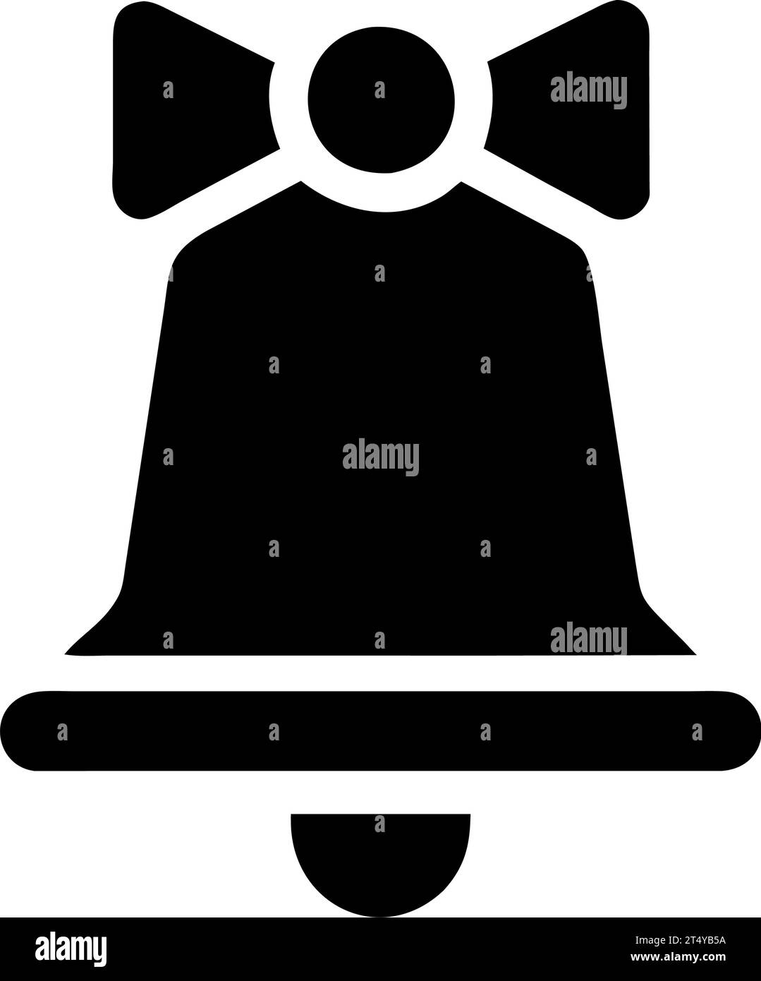 christmas bell icon Stock Vector Image & Art - Alamy