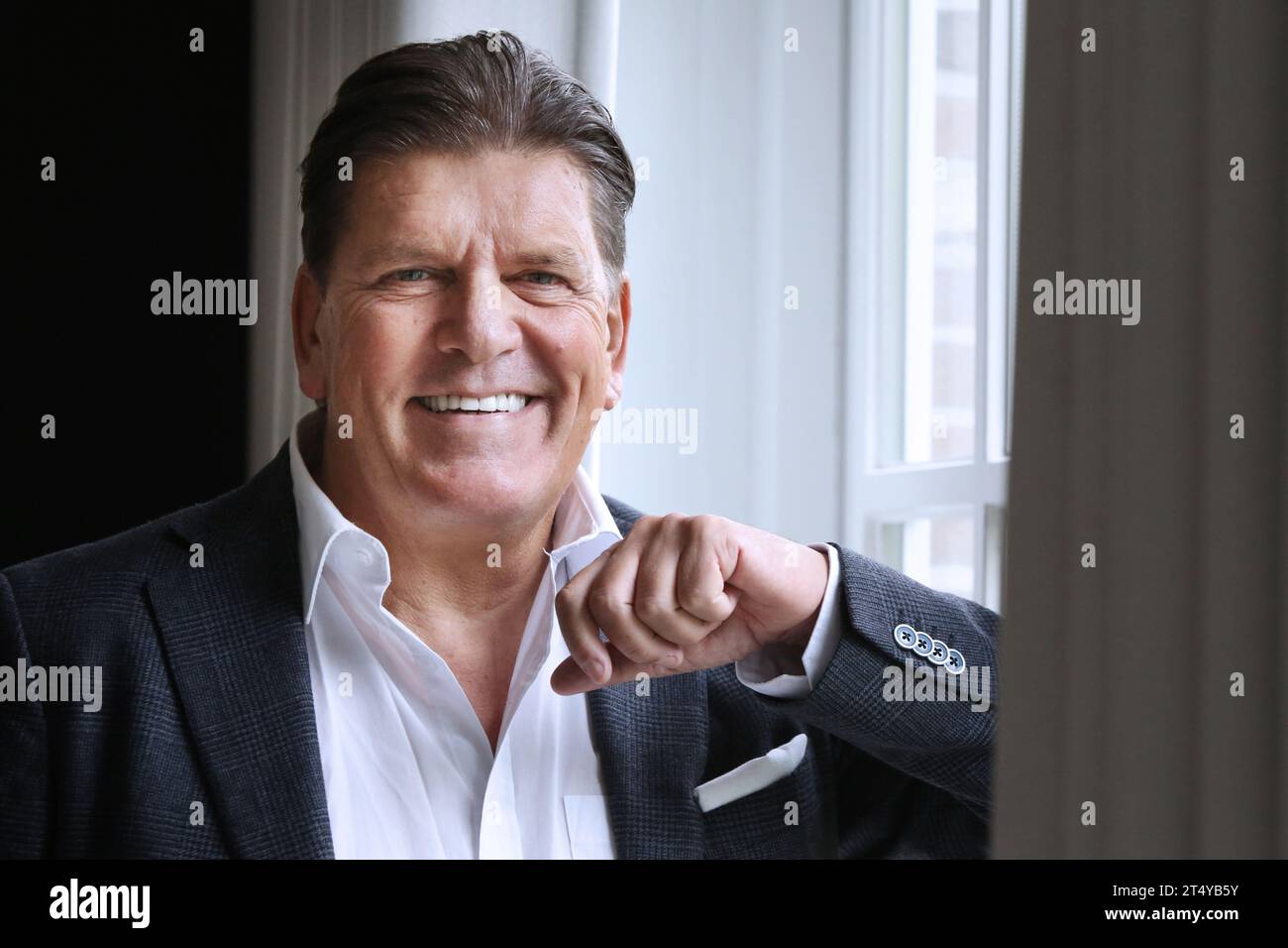 HOOGERHEIDE, The Netherlands. November 2, 2023. Portrait of Frank ...