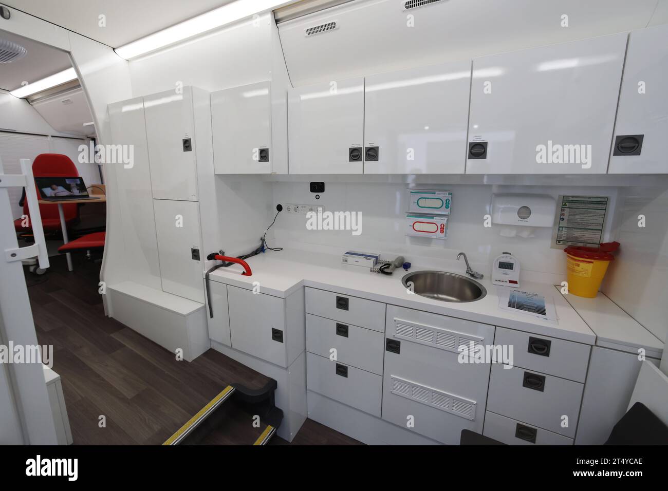 Jena, Germany. 02nd Nov, 2023. Medical equipment is on display in the ...