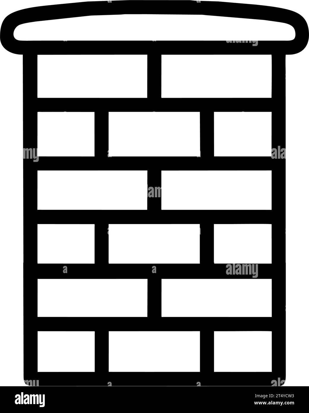 Masonry chimney Stock Vector Images - Alamy