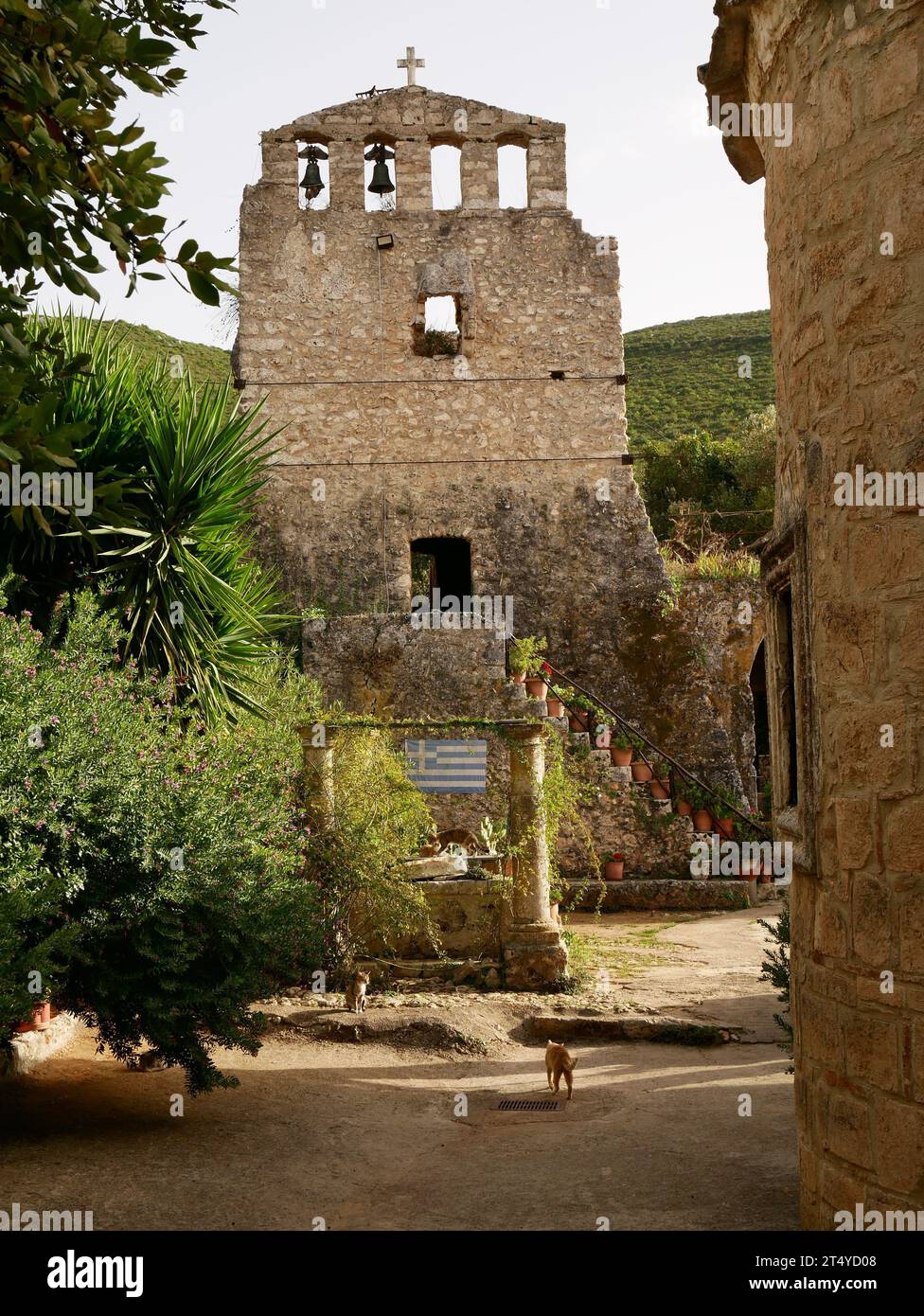 Anafonitria monastery, Zakynthos, Greece Stock Photo - Alamy