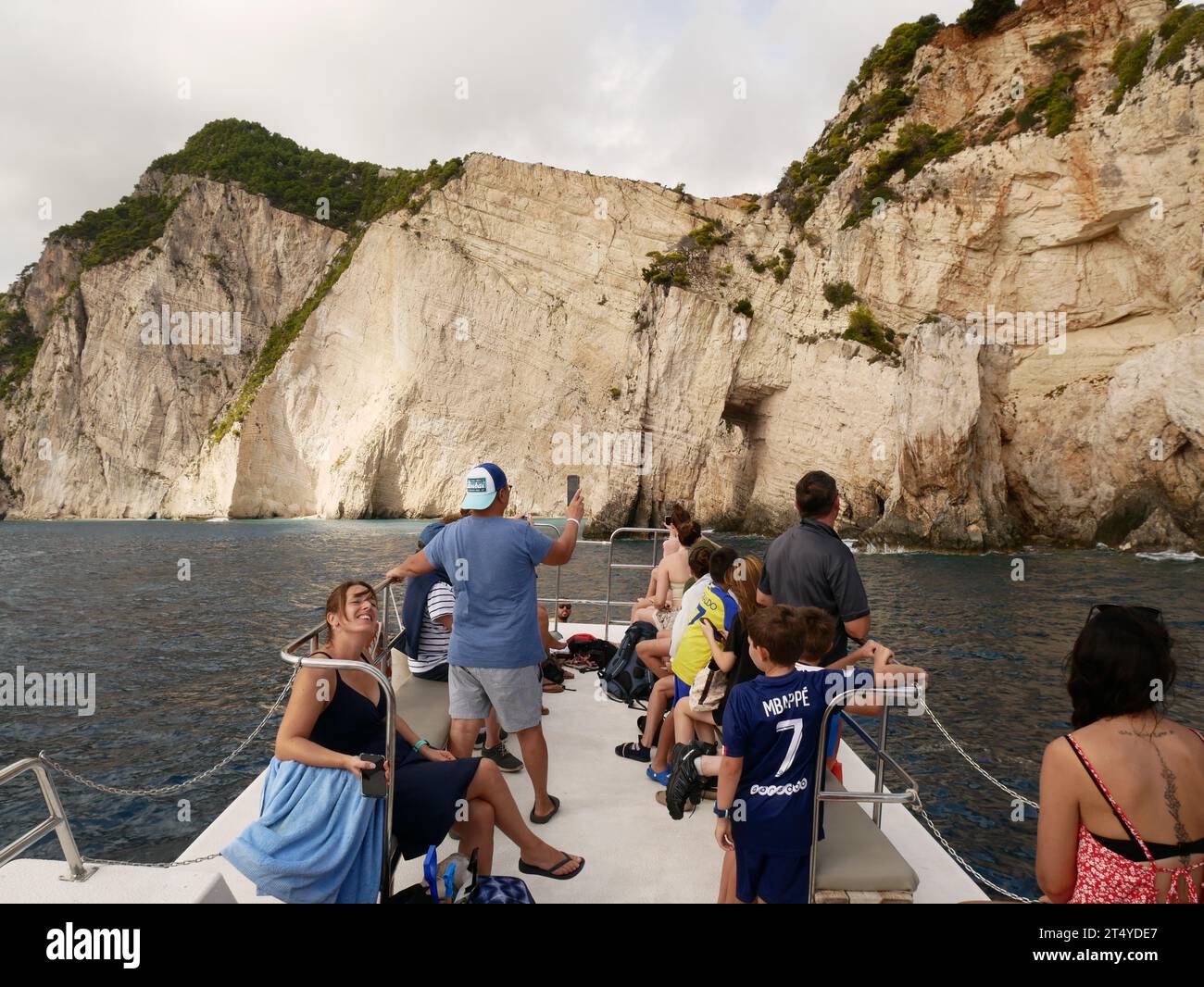 Tourists enjoying boat tour on hi-res stock photography and images - Alamy