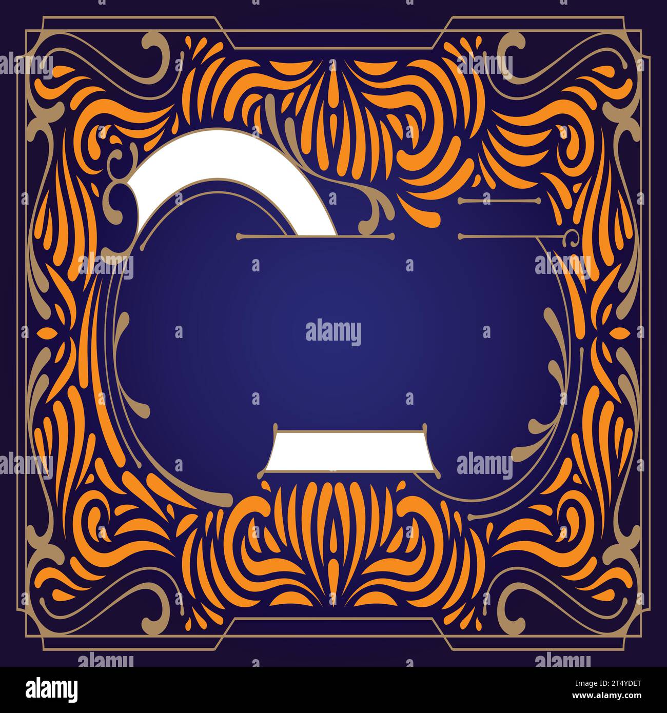 Flower frame pattern with background Royalty Free Vector Stock Vector ...