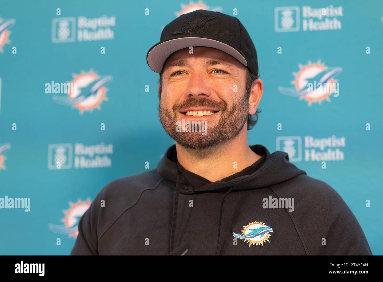 02 November 2023, Hesse, Frankfurt/Main: American Football: NFL, Before ...