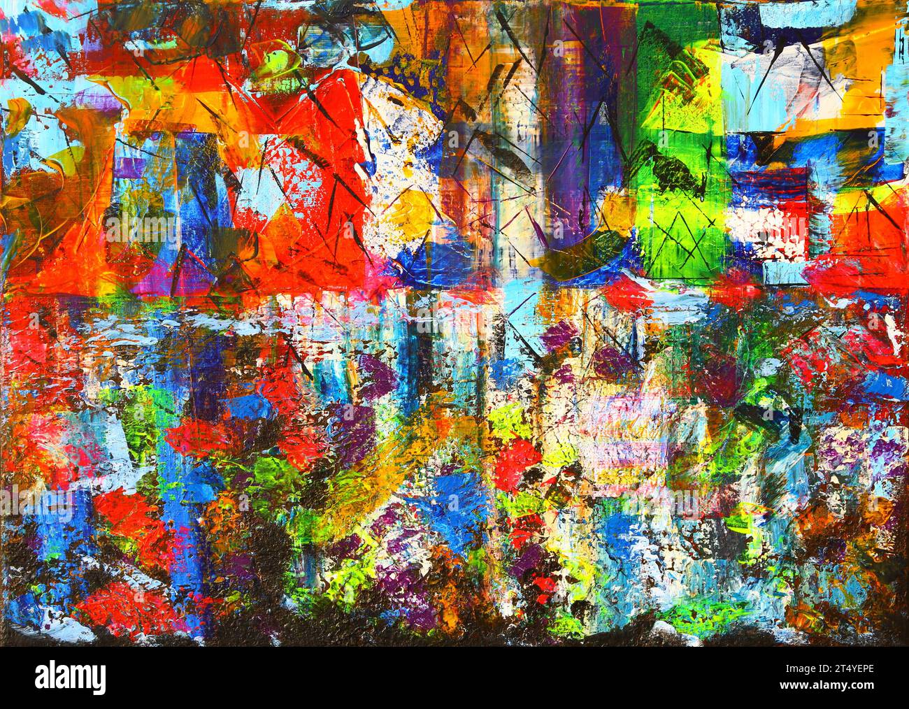 DAILY ABSTRACT. PALLET KNIFE PAINTING BY ARTIST AND PHOTOGRAPHER ...