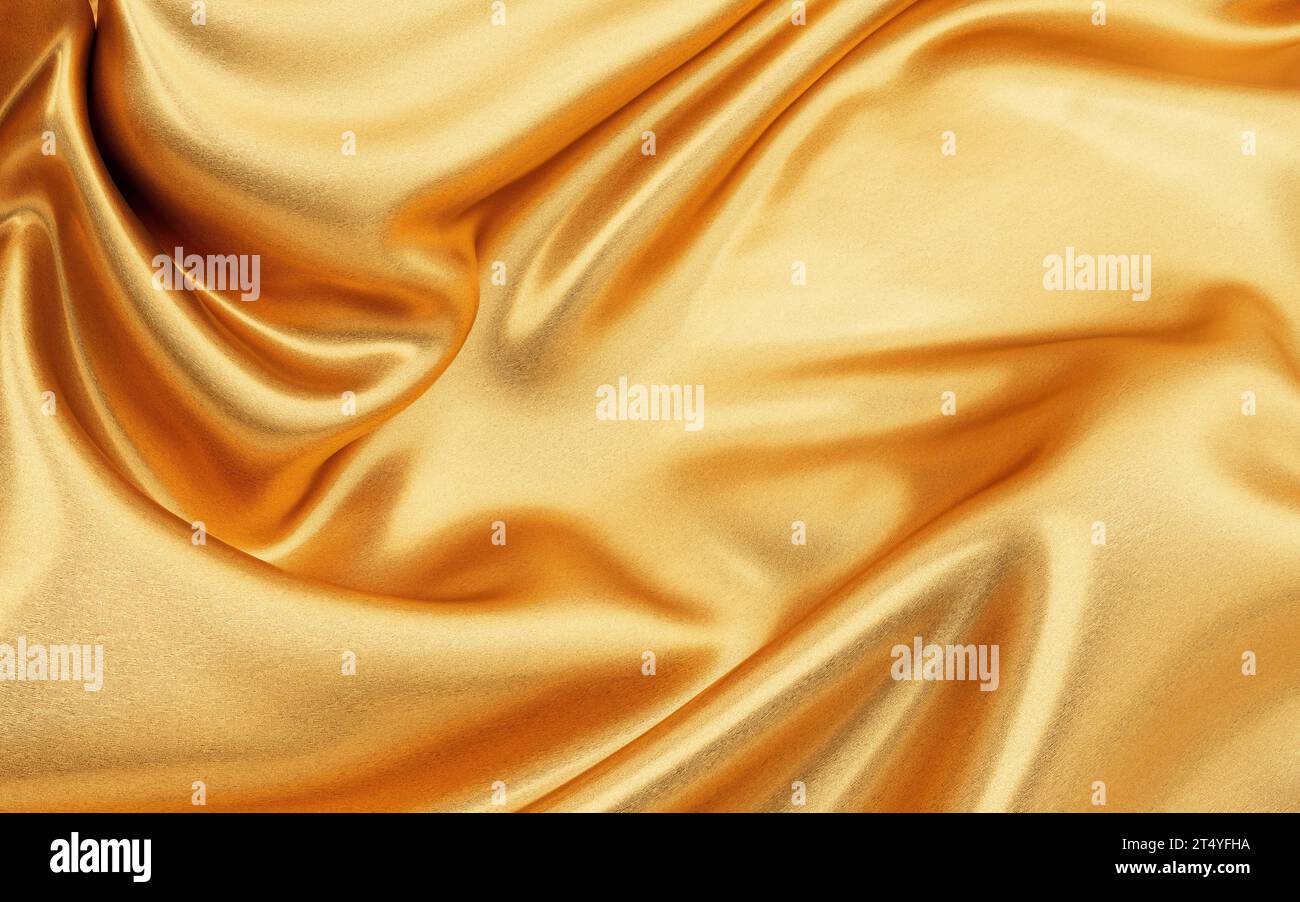 Flowing wave cloth background, 3d rendering. 3D illustration Stock ...