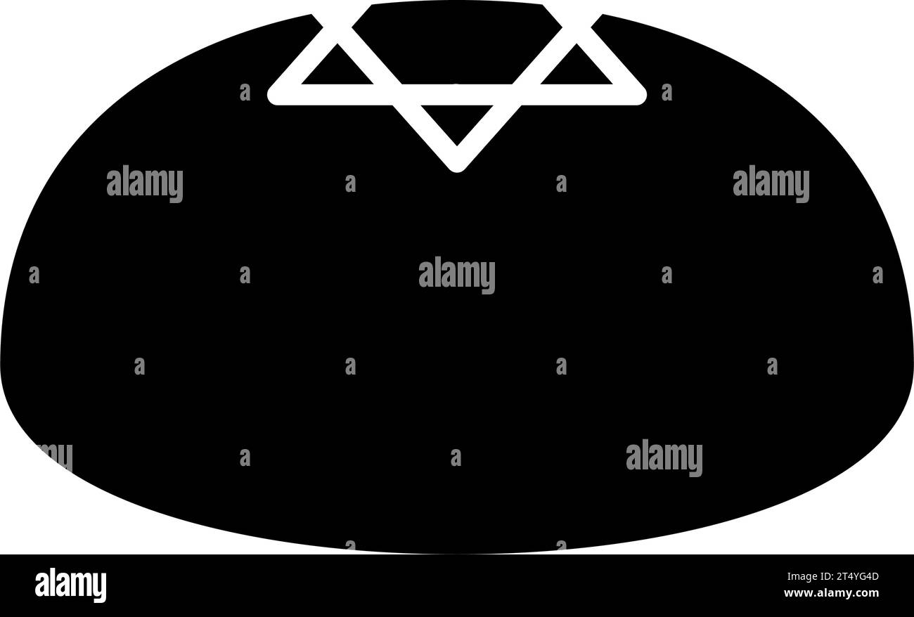 kippah icon illustration Stock Vector Image & Art - Alamy
