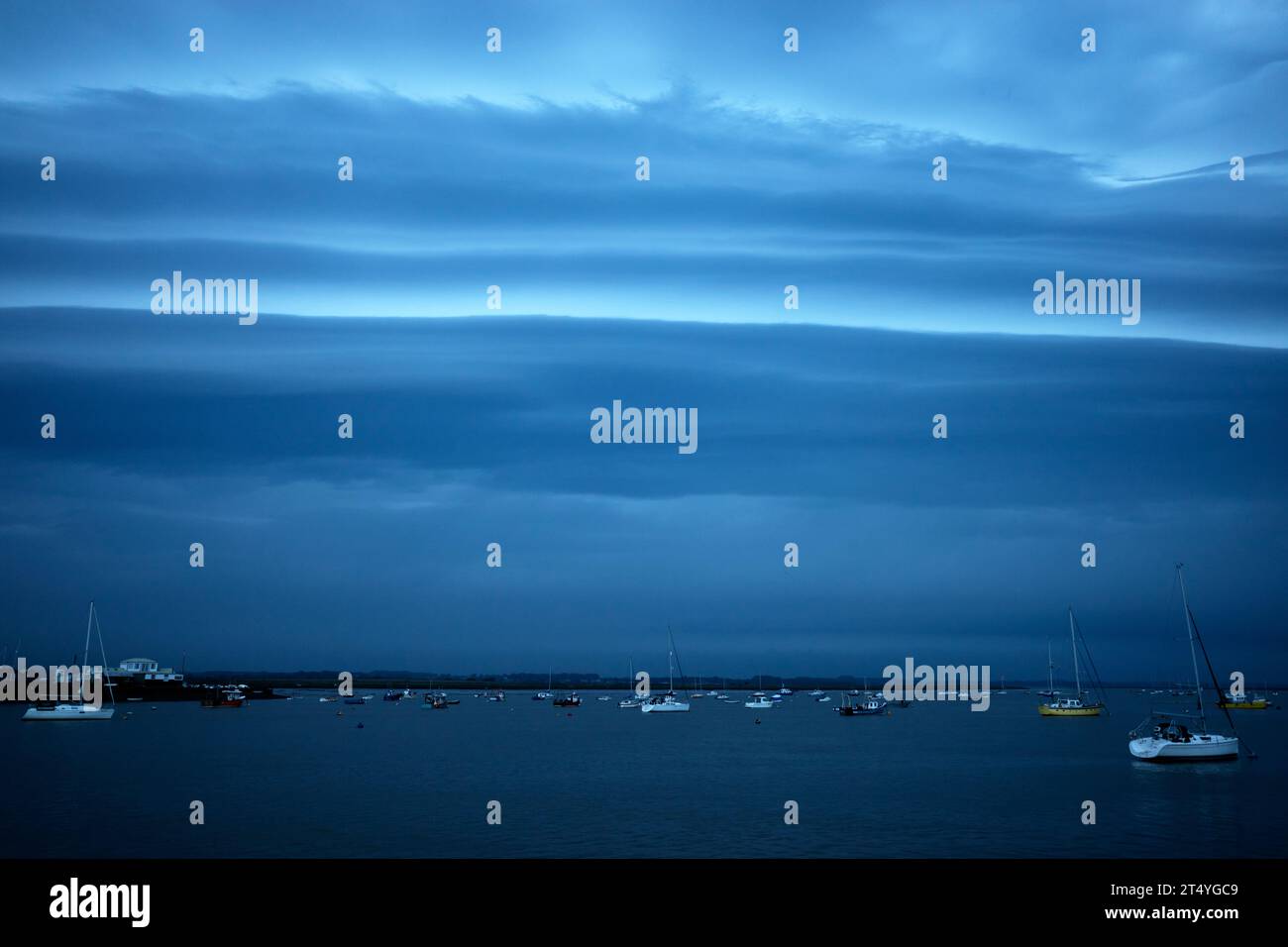 River Deben Bawdsey Ferry Suffolk England Stock Photo - Alamy