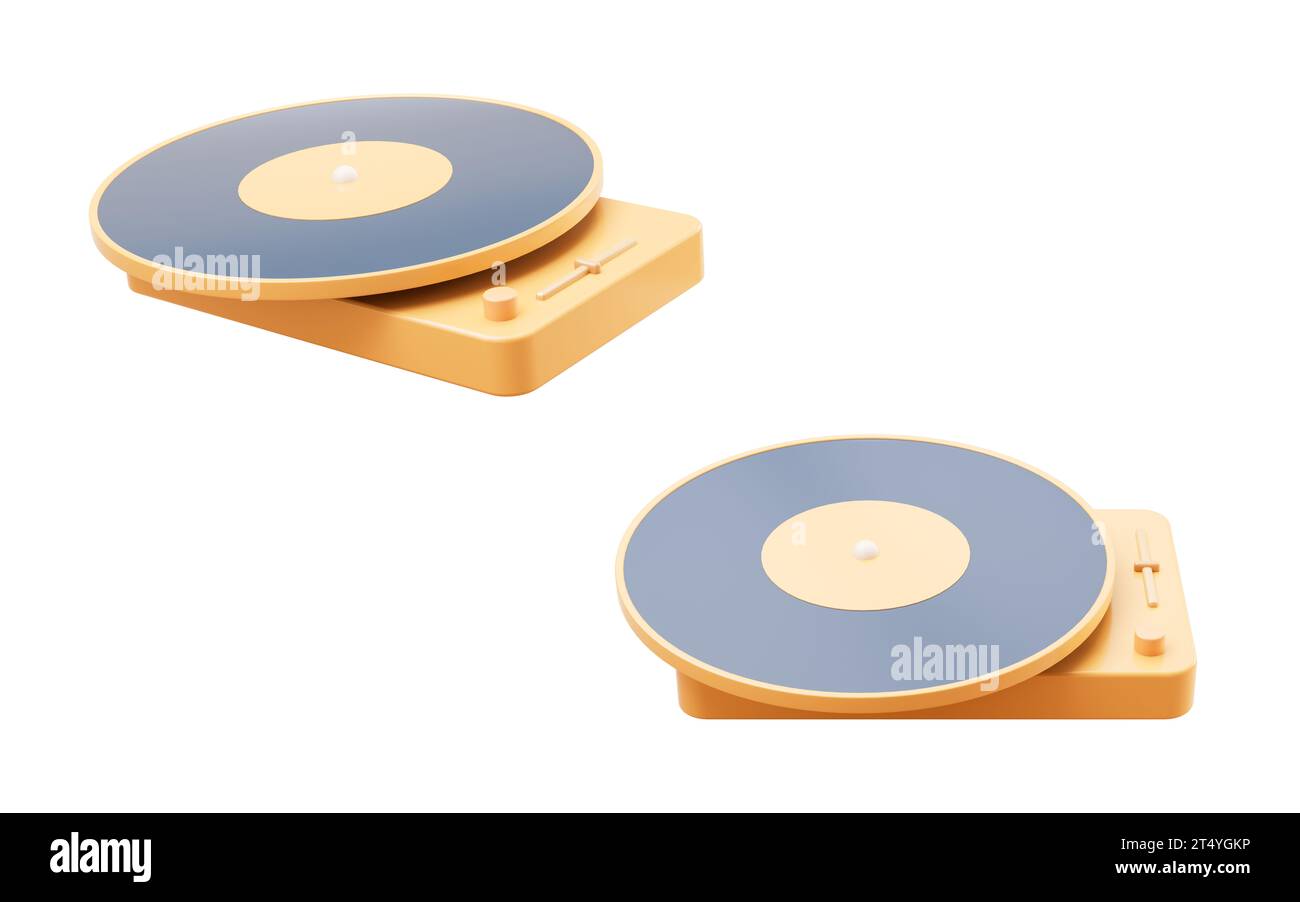 Isolated music instrument, 3d rendering. 3D illustration Stock Photo ...