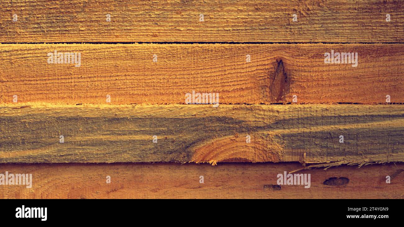 Wood background texture made of rough boards of different widths Stock ...