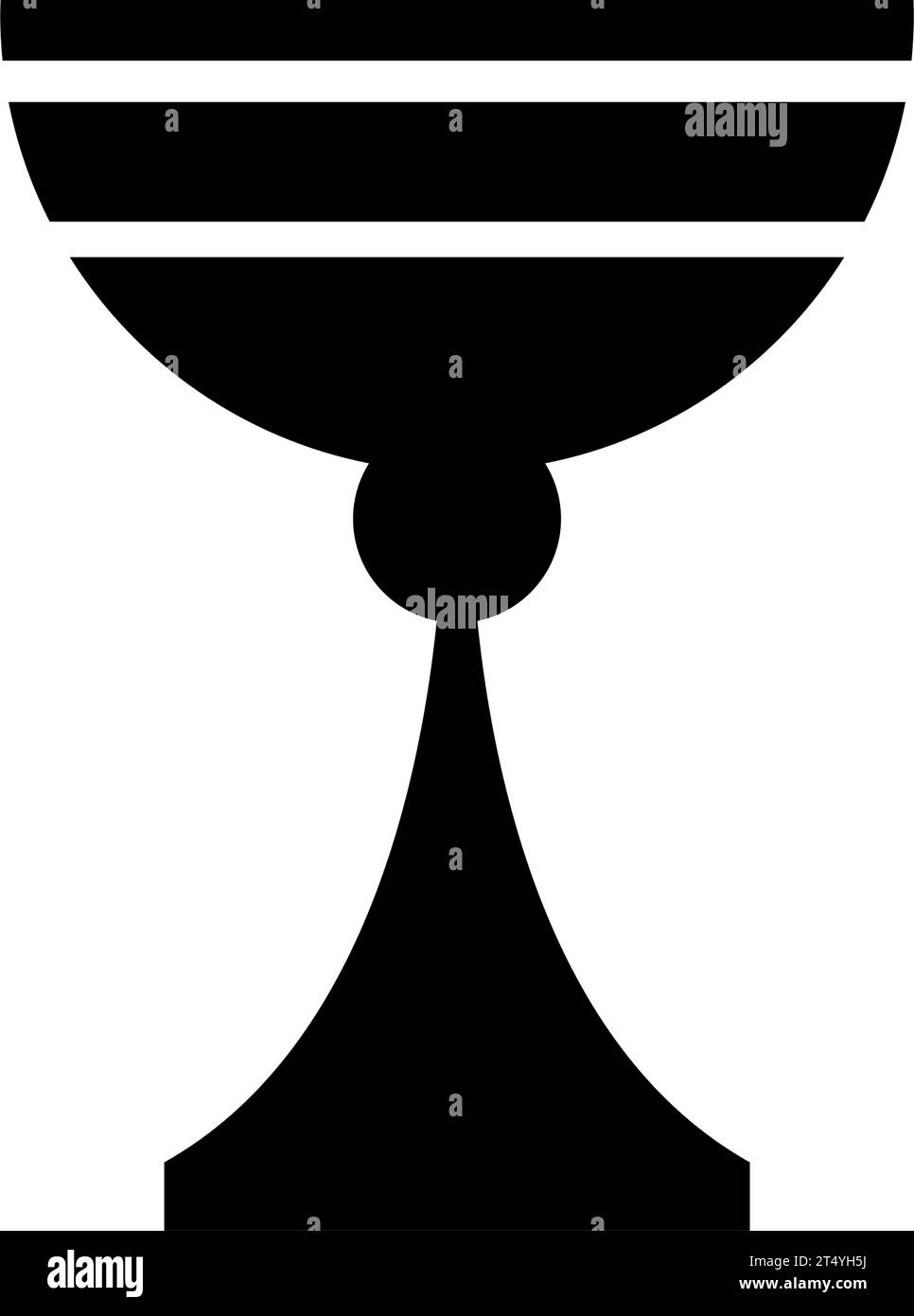 Black holy grail chalice icon hi-res stock photography and images - Alamy