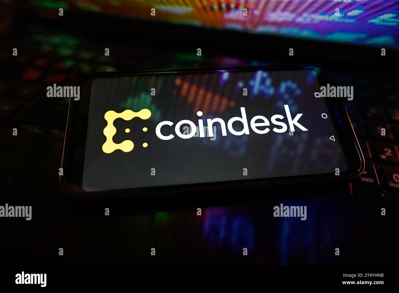 Coindesk logo hi-res stock photography and images - Alamy
