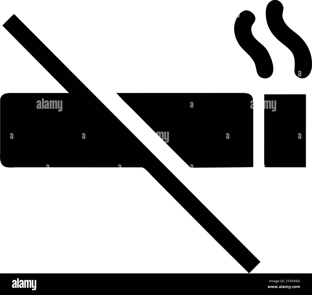 no smoke sign icon Stock Vector Image & Art - Alamy