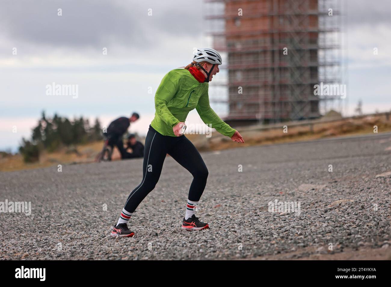 Brocken, Germany. 02nd Nov, 2023. Storm danger on the Brocken: Low Emir ...