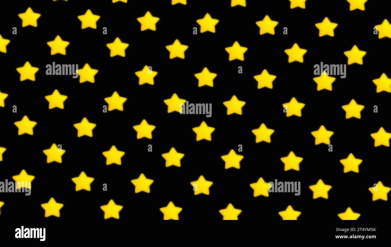 Pattern with golden stars. Pattern with golden stars on black ...