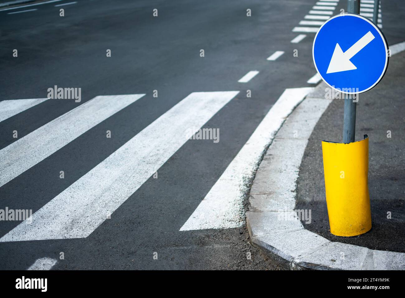Traffic Signal Movement Showing Direction For Multiple Concepts Stock
