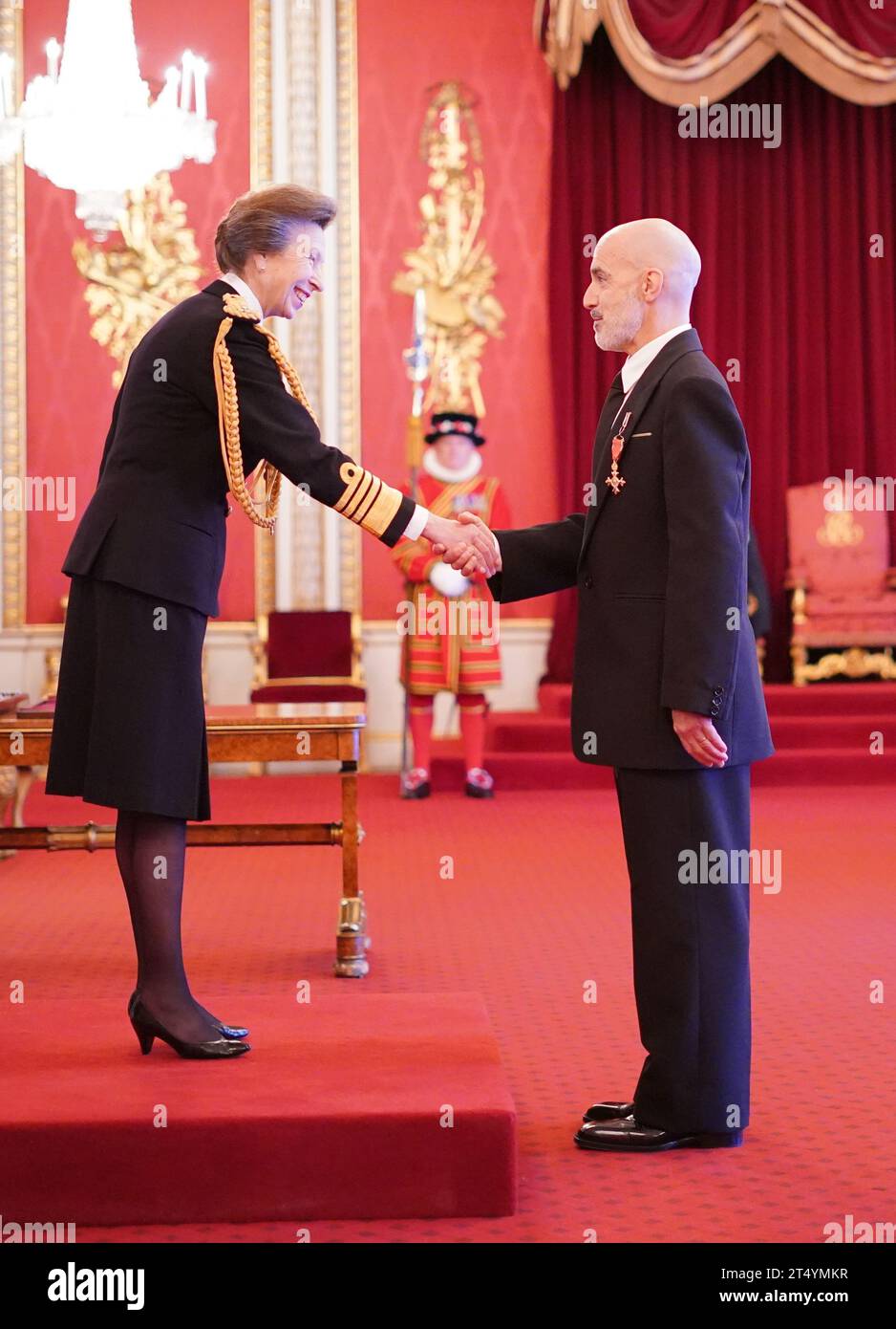 Mr. Russell Maliphant, from London, Choreographer, is made an Officer ...
