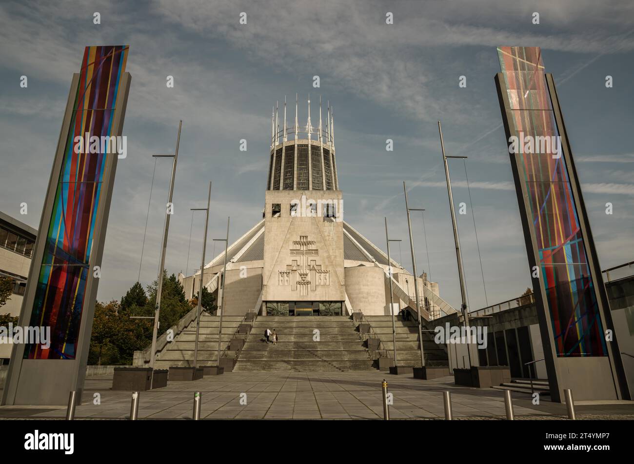 Liverpool, UK - Oct 08, 2023 - Beautiful architecture design of ...