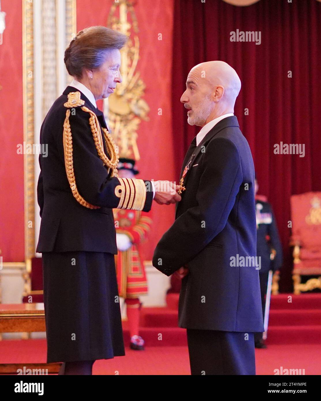 Mr. Russell Maliphant, from London, Choreographer, is made an Officer ...