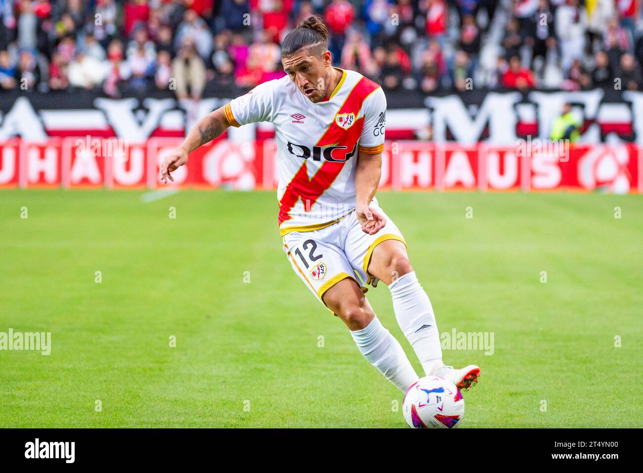Madrid, Spain. 29th Oct, 2023. Alfonso Espino (Rayo Vallecano) in ...